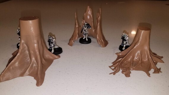 Star Wars Legion Terrain Large Tree Stumps | Etsy