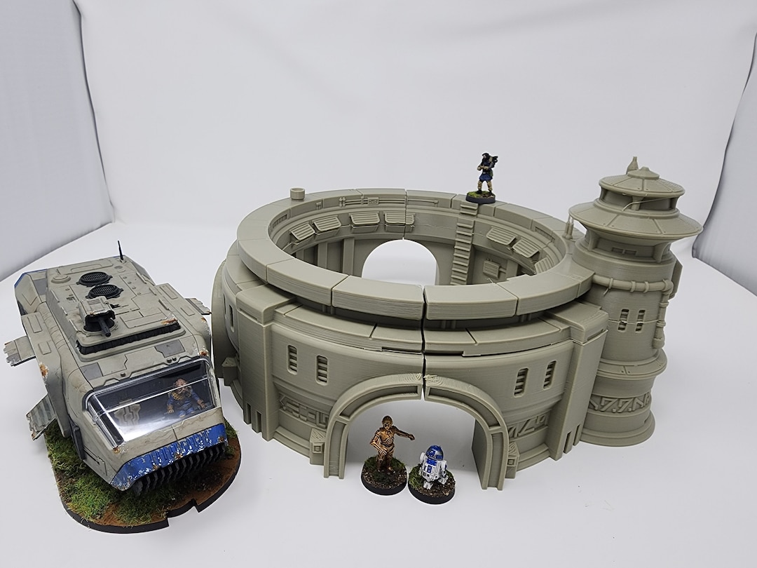 Spaceport / Massa'dun / Star Wars Legion - War Scenery - Etsy