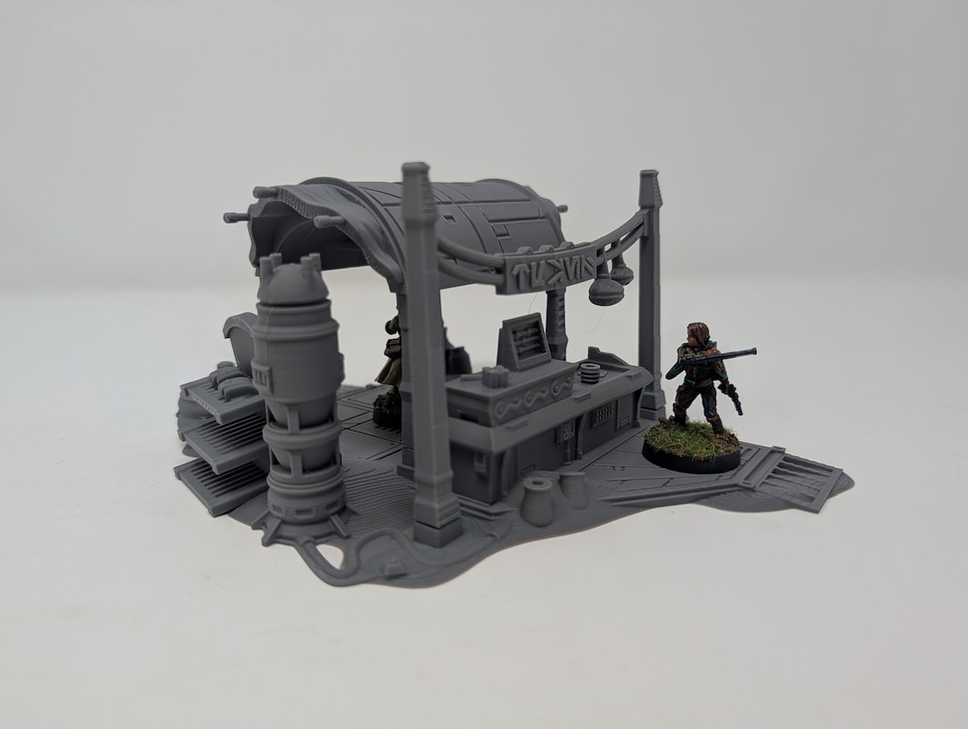 Market Stall 2 / Streets of Yark'kassy / Star Wars Legion - War Scenery ...