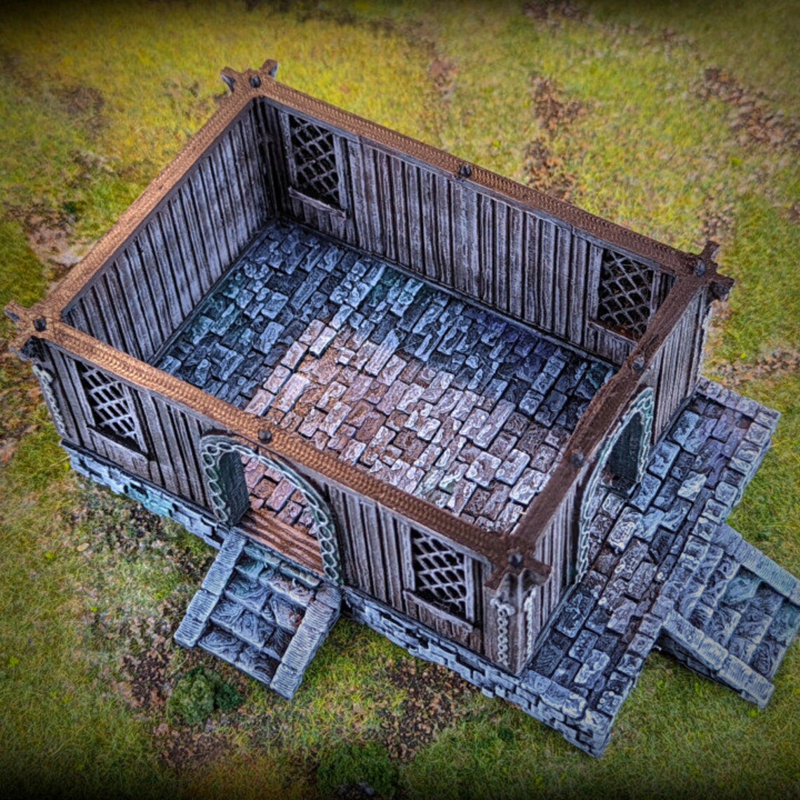 Warrior's House, Kingdom of Saxonia - Rohan Inspired - MESBG - Etsy