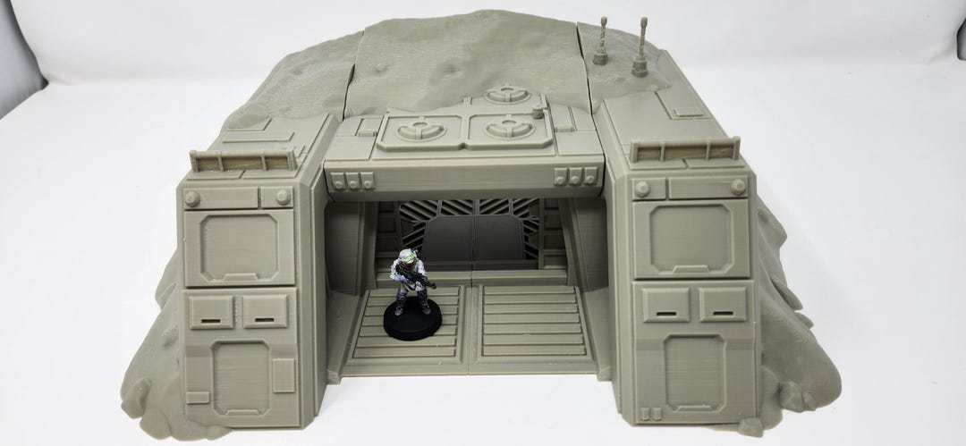 Command Bunker / Rebel Base / Star Wars Legion - War Scenery - Etsy