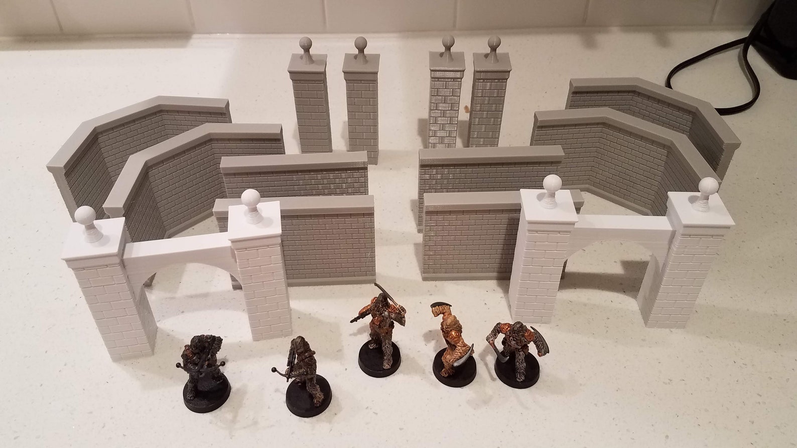 Star Wars Legion Compatible Terrain Naboo Styled Walls - Etsy