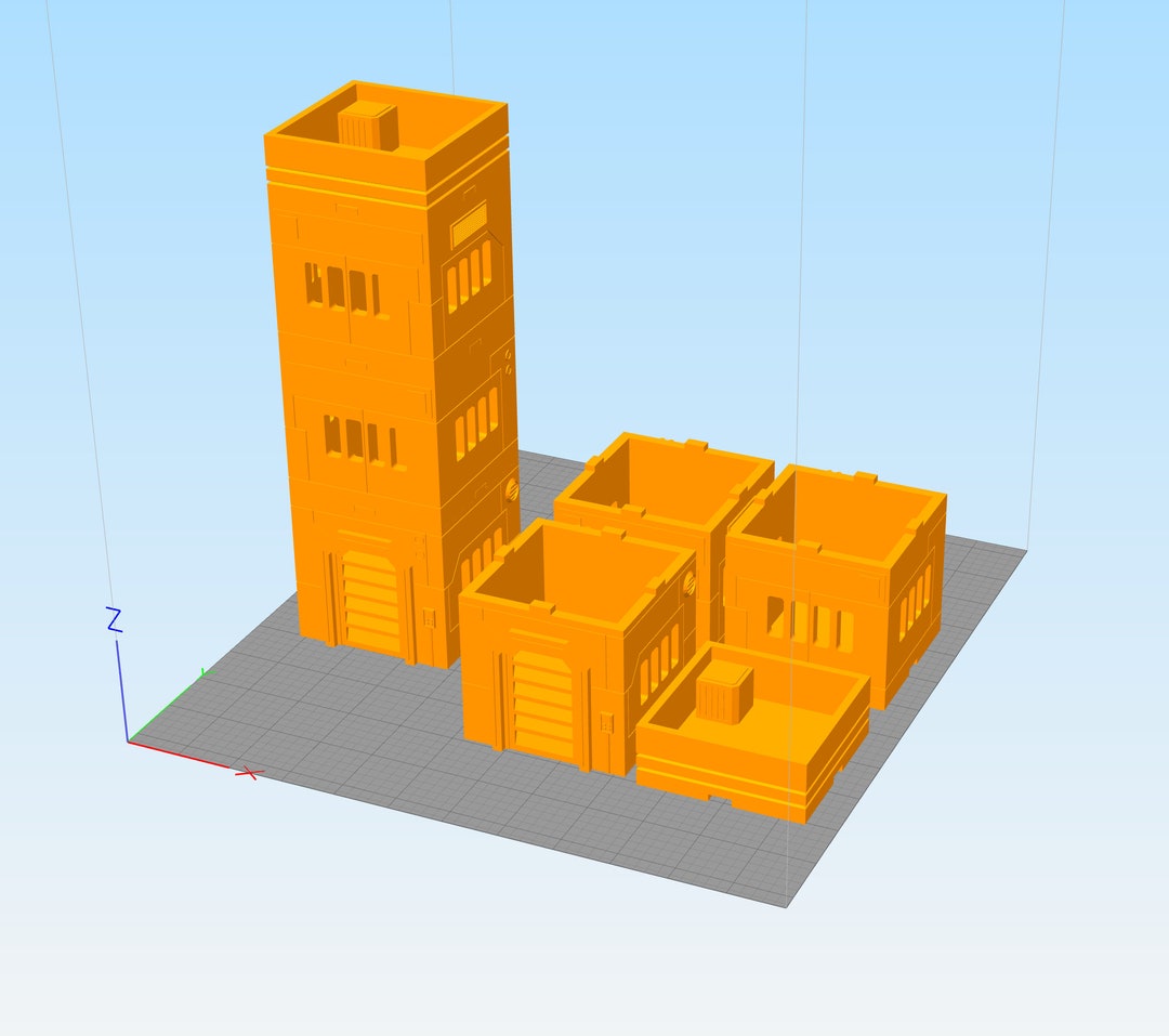 Star Wars Legion Terrain - Digital STL File - Small Tower - Etsy