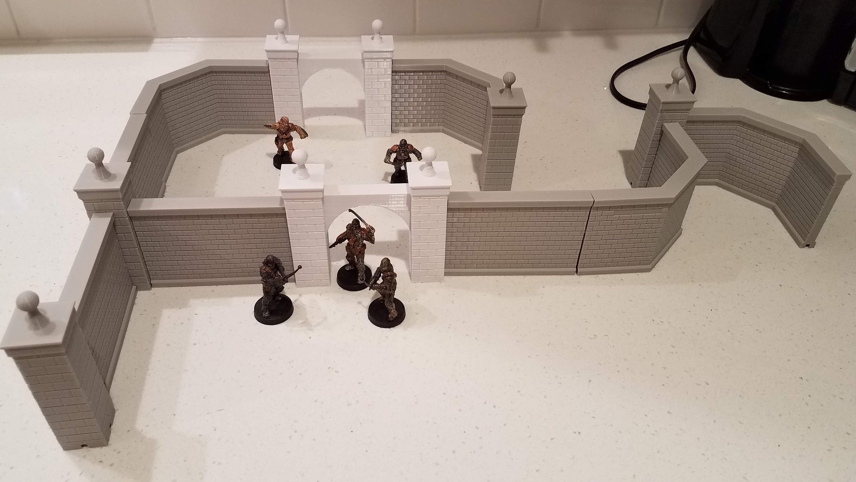 Star Wars Legion Compatible Terrain Naboo Styled Walls - Etsy