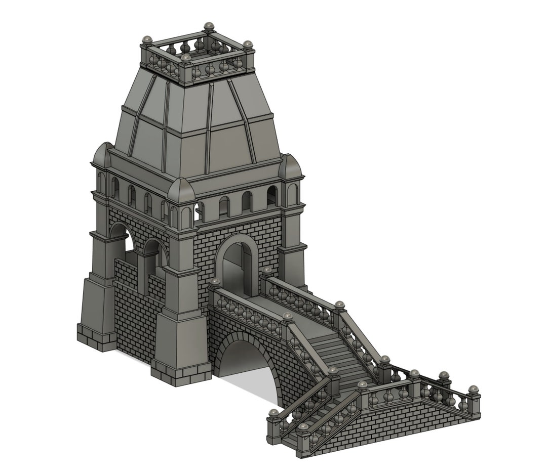 Star Wars Legion Terrain - Digital STL File - Naboo Temple - Etsy