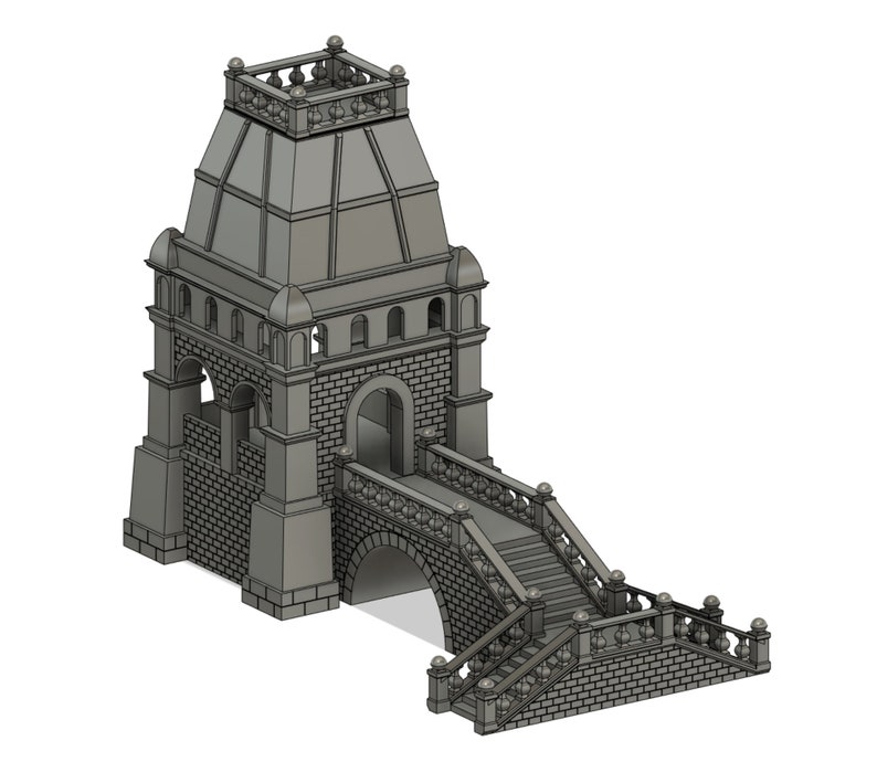Star Wars Legion Terrain Digital STL File Naboo Temple - Etsy Canada