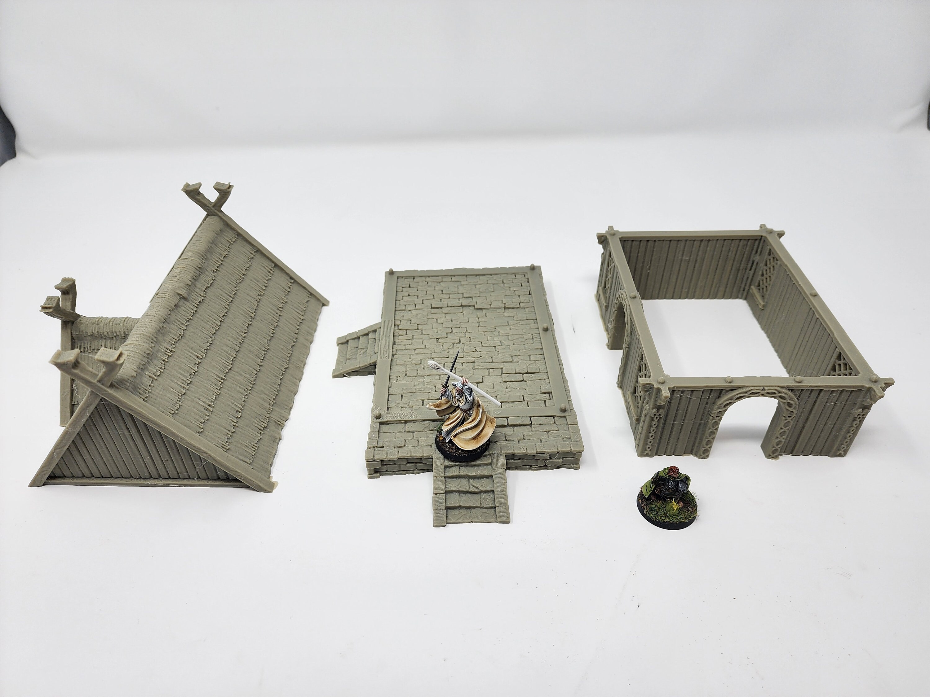 Warrior's House, Kingdom of Saxonia - Rohan Inspired - MESBG - Etsy