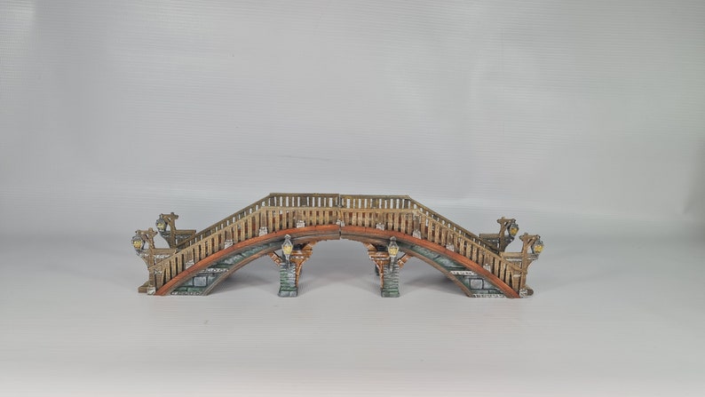 Medieval RPG Large Bridge - 28mm - D&D - Miniature Terrain - 3DP4U - Etsy