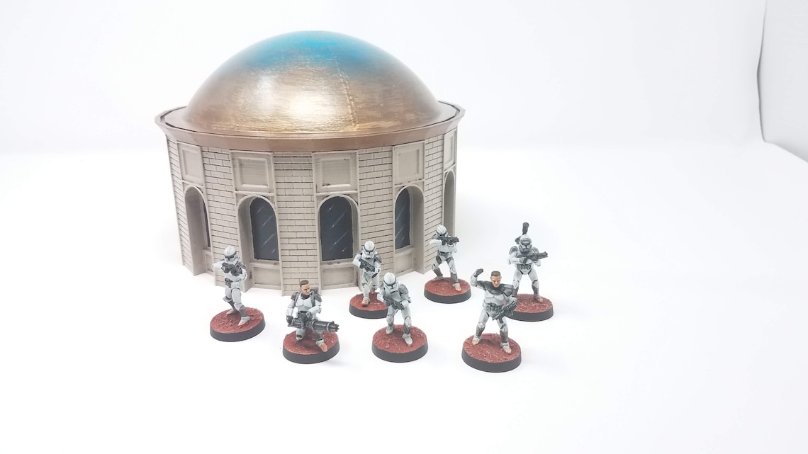 Star Wars Legion Terrain Medium Naboo House | Etsy