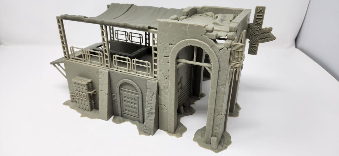 Sandrake Guildhall / Mos Jemra / Star Wars Legion - Multiverse - Etsy
