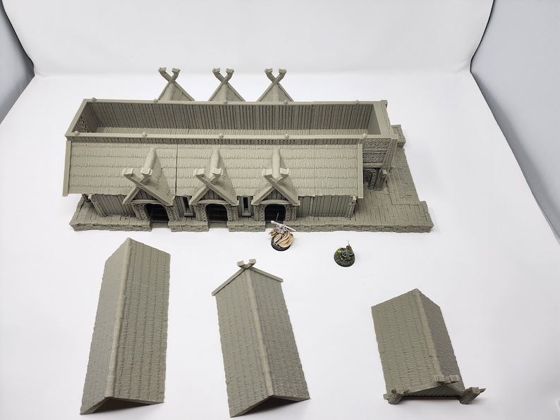 Great Hall, Kingdom of Saxonia - Rohan Inspired - MESBG - Etsy