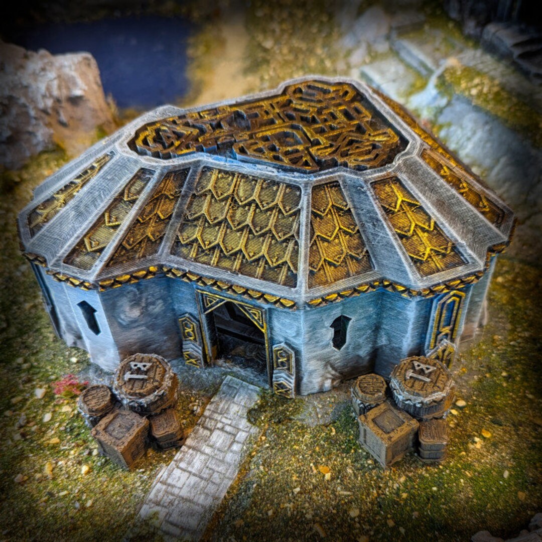 Lore Master's House, Kingdom of Durak Deep - MESBG - Etsy