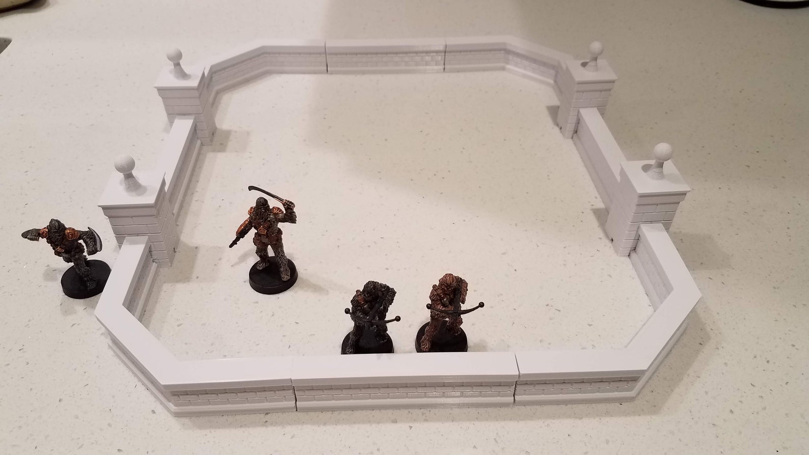 Star Wars Legion Compatible Terrain Naboo Styled Short Walls - Etsy