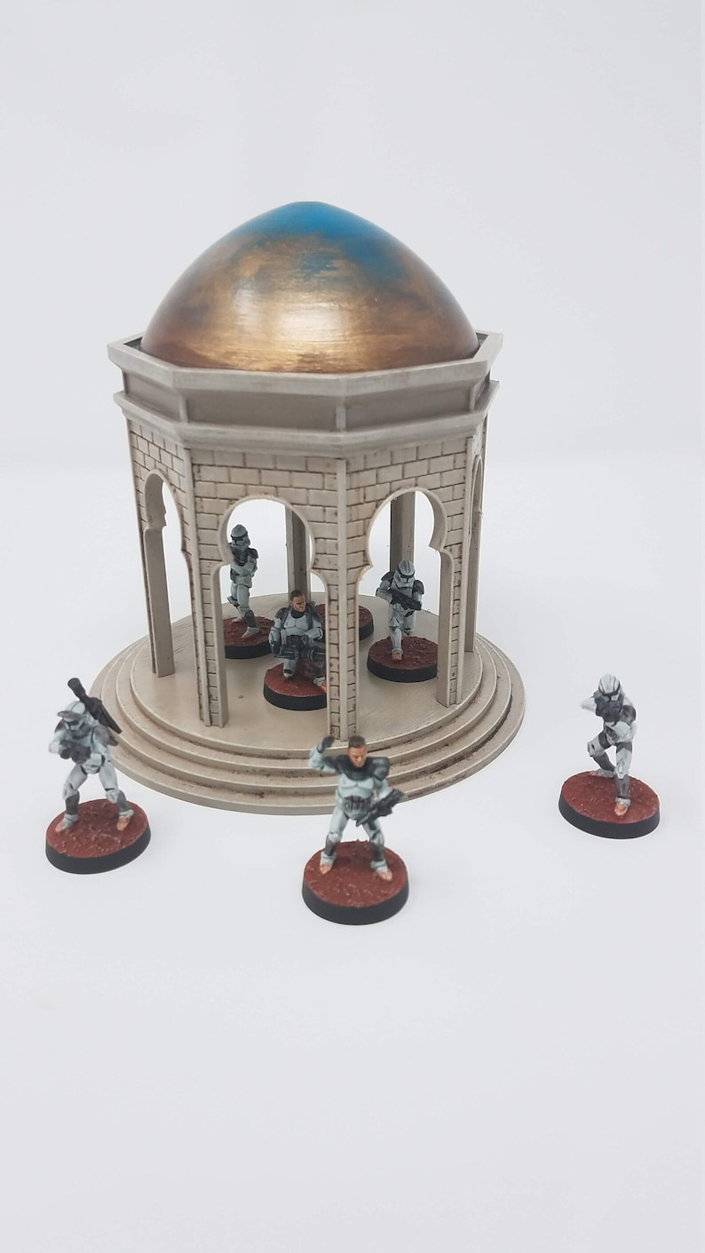 Star Wars Legion Terrain Digital STL File Gazebo - Etsy
