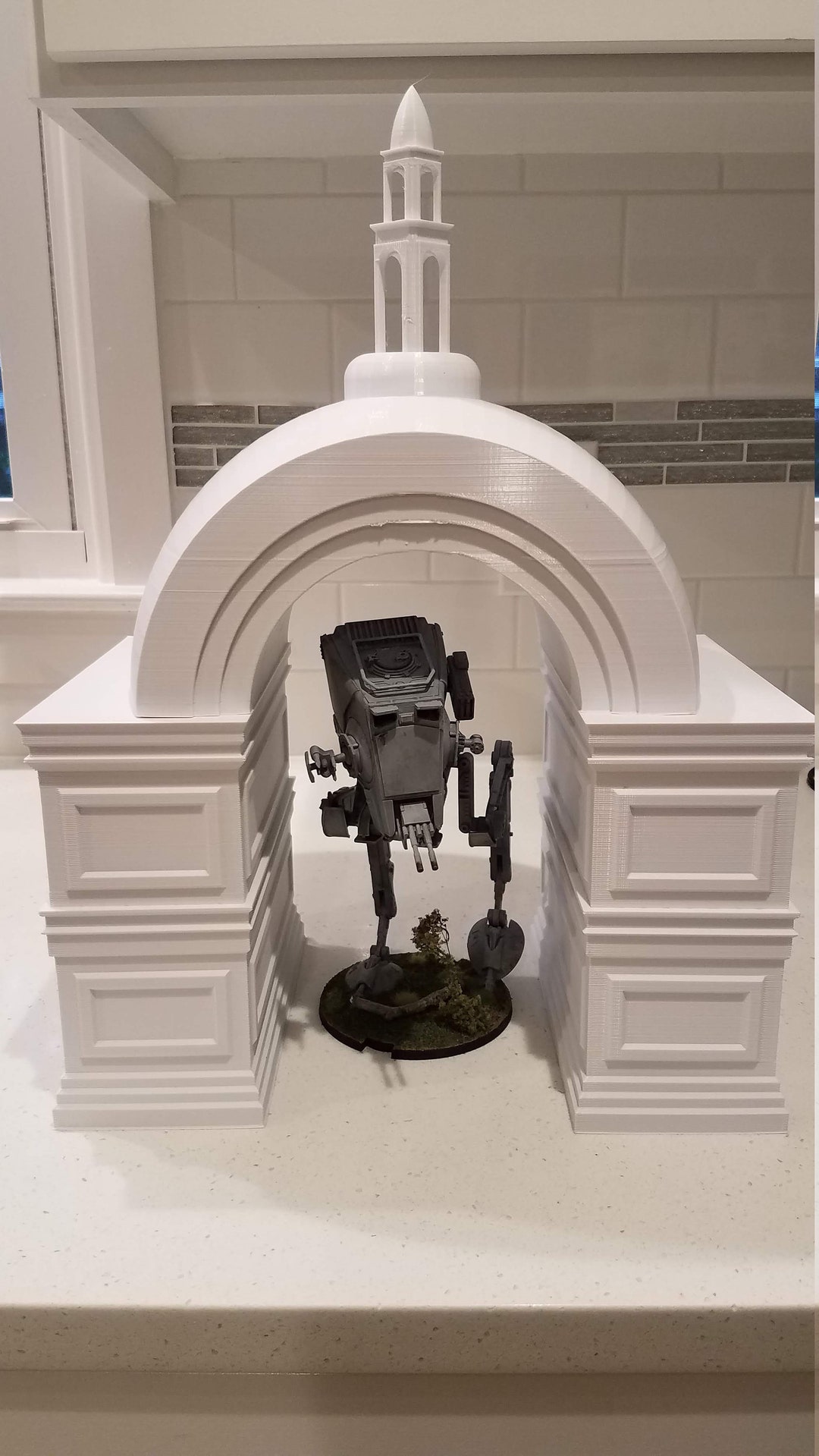 Star Wars Legion Compatible Terrain - Naboo Themed Theed Arch Version 1 ...