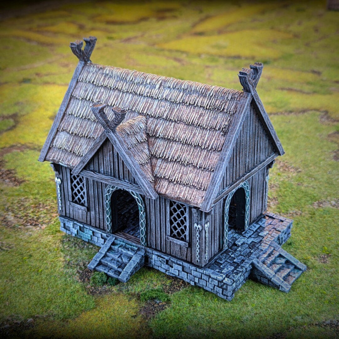 Warrior's House, Kingdom of Saxonia - Rohan Inspired - MESBG - Etsy