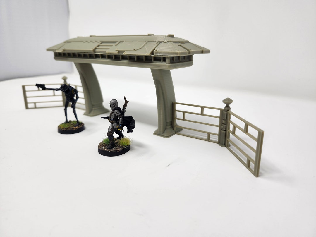 Outpost Fence / Outer Rim / Star Wars Legion - War Scenery - Etsy