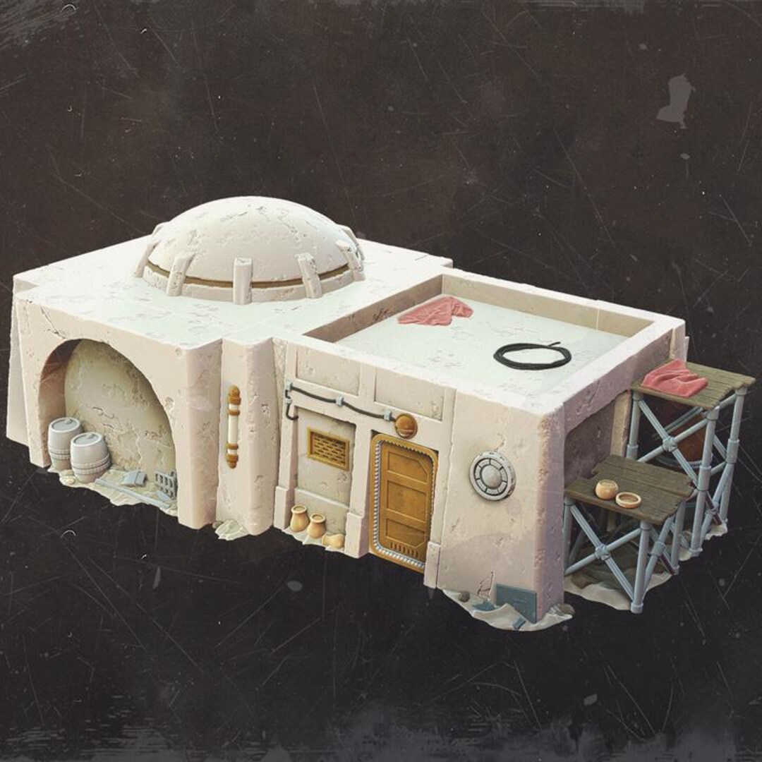 Varek's Well House / Mos Jemra / Star Wars Legion - Multiverse - Etsy
