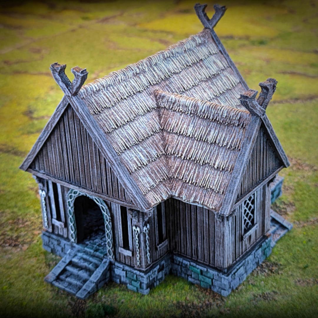 Villager's House, Kingdom of Saxonia - Rohan Inspired - MESBG - Etsy