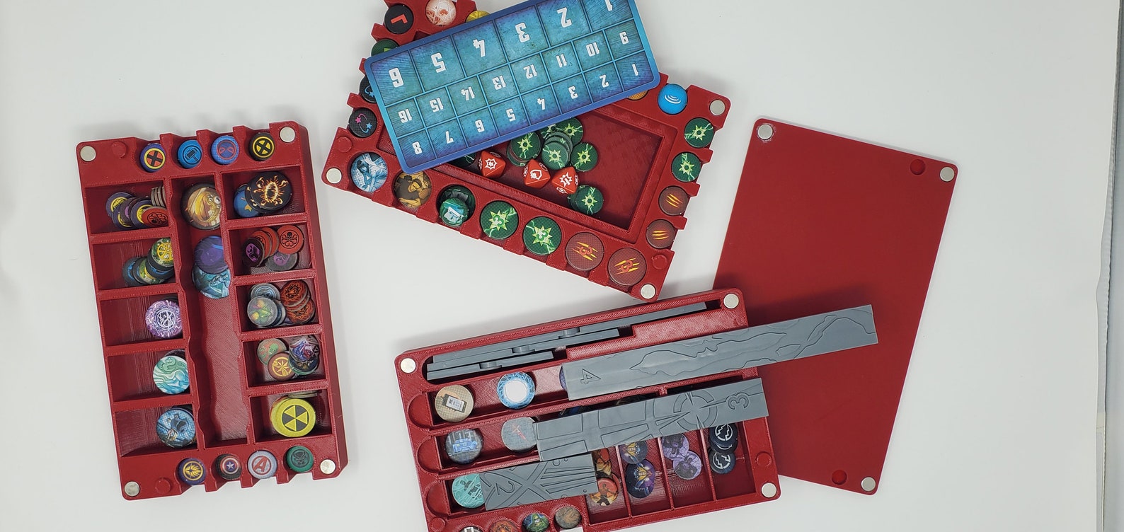 Marvel Crisis Protocol MCP Token Storage - Etsy