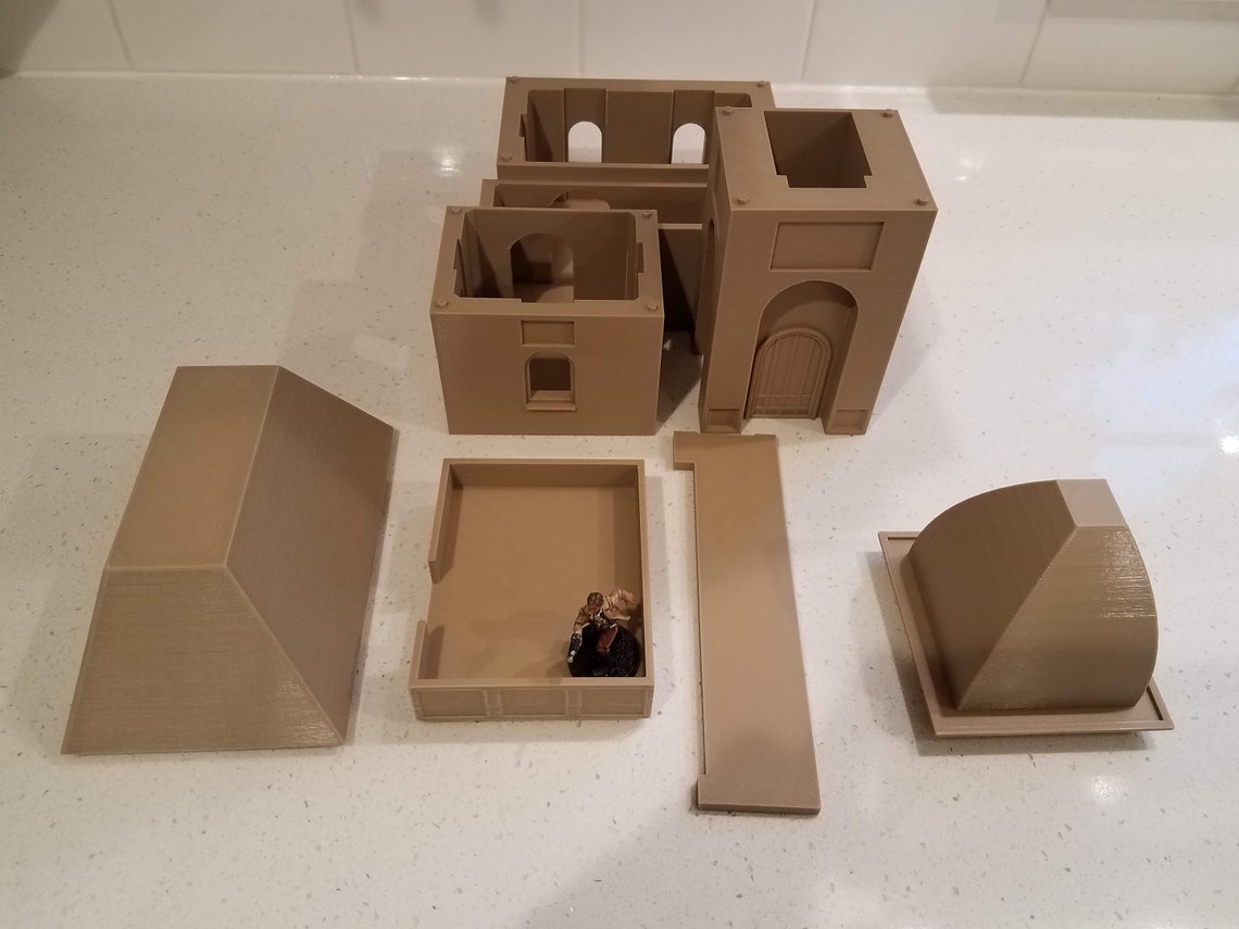 Star Wars Legion Terrain Medium Naboo Estate House 3D | Etsy