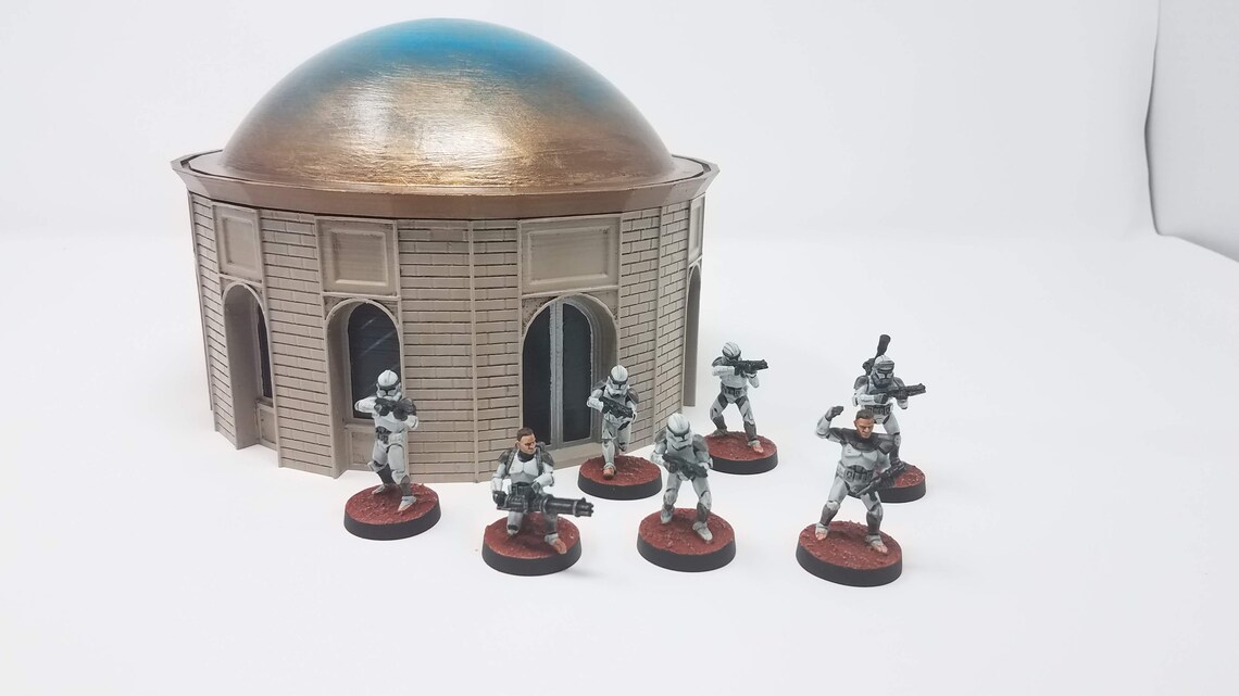 Star Wars Legion Terrain Medium Naboo House | Etsy