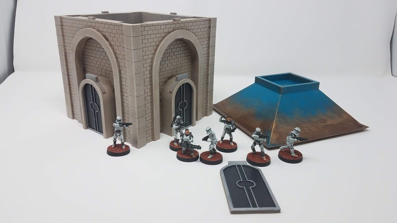Star Wars Legion Compatible Terrain Naboo Styled Building - Etsy