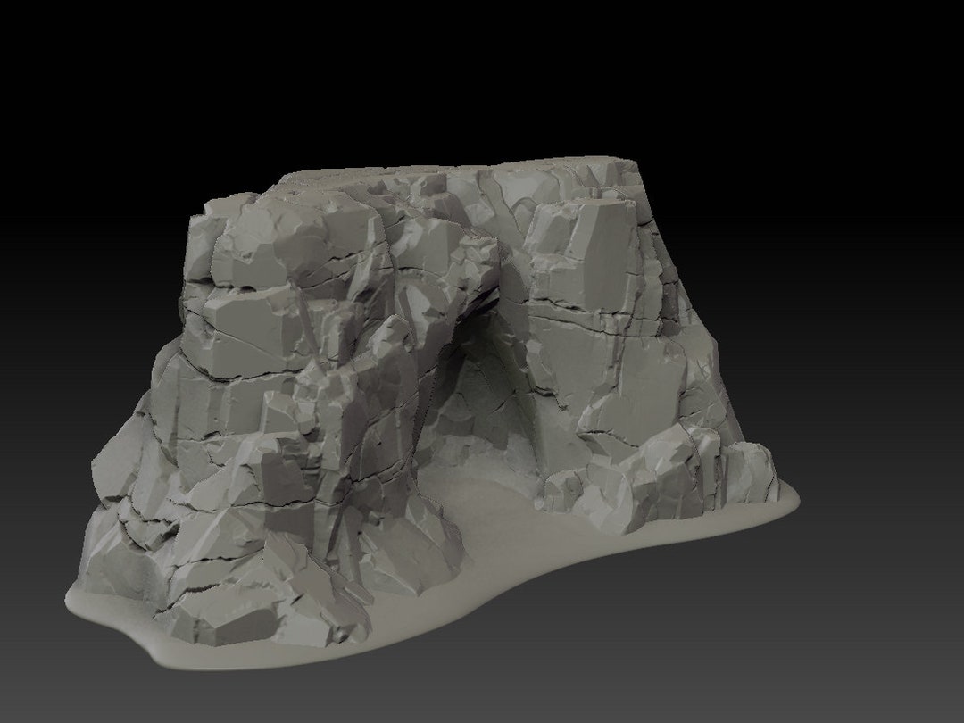 Stone Trove - Miniature Tabletop Terrain - Cliffs - Etsy