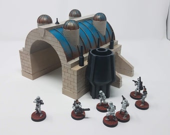 Star Wars Legion Compatible Terrain Naboo Styled Short Walls - Etsy