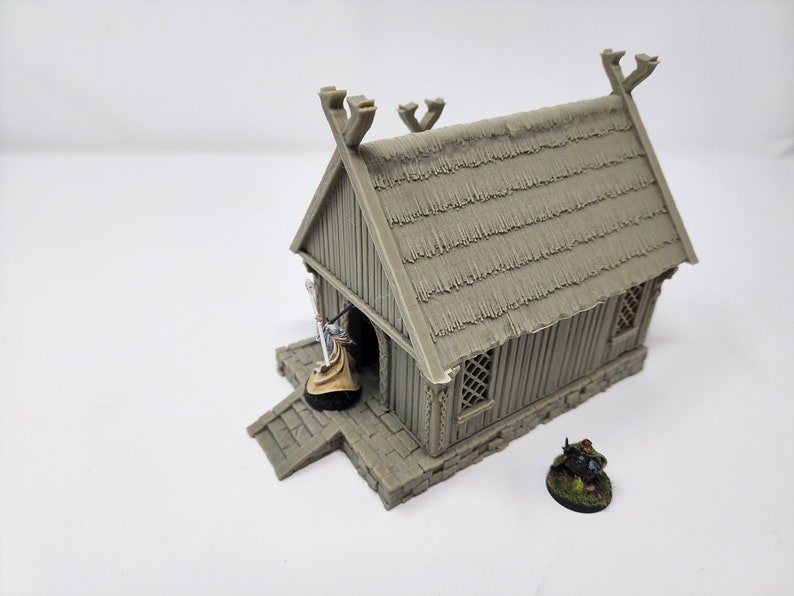 Warrior's House, Kingdom of Saxonia - Rohan Inspired - MESBG - Etsy
