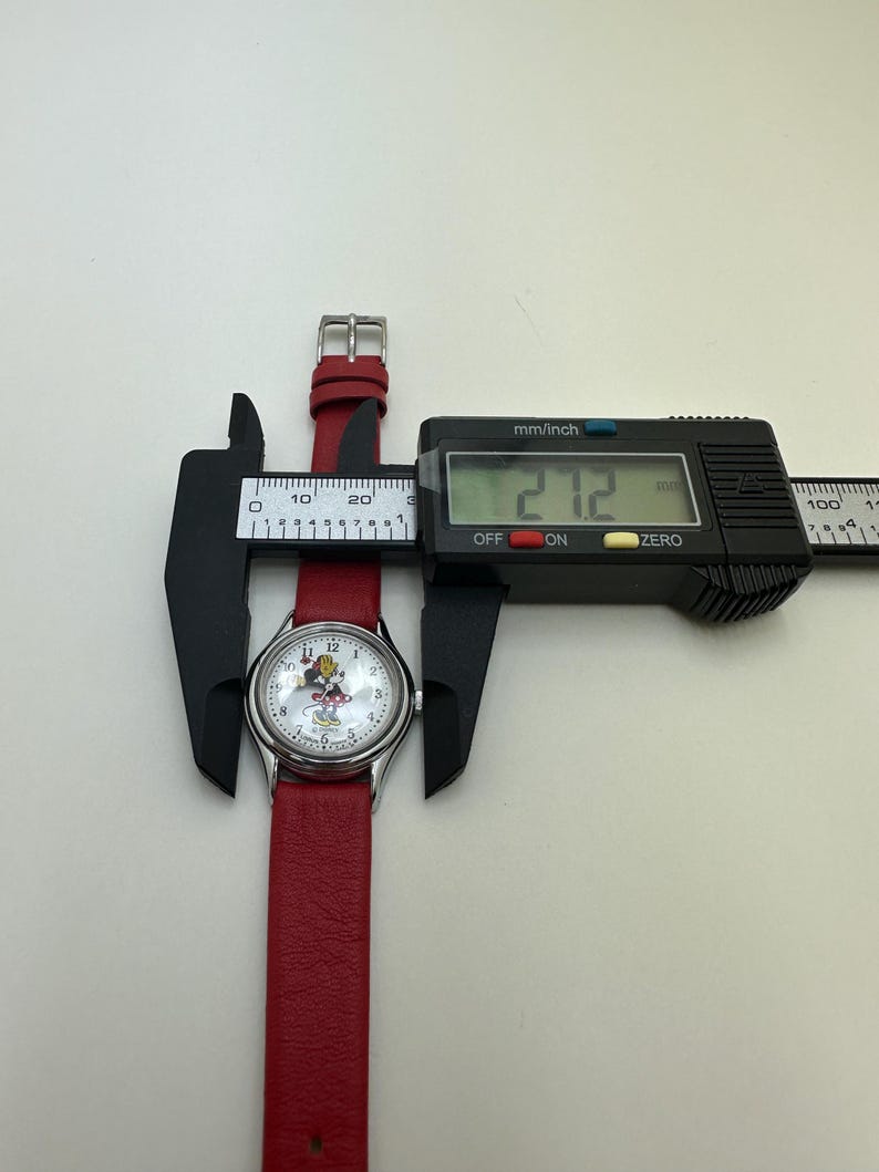 Vintage Lorus by Seiko Disney Mini Mouse Watch Genuin Leather Band - Etsy
