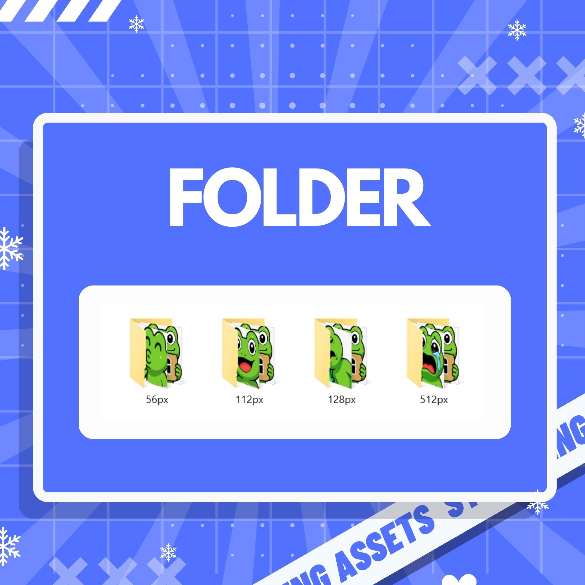 Kawaii Frog Emotes | Frog Stickers | Chibi Frogs | Frog Emotes Pack ...