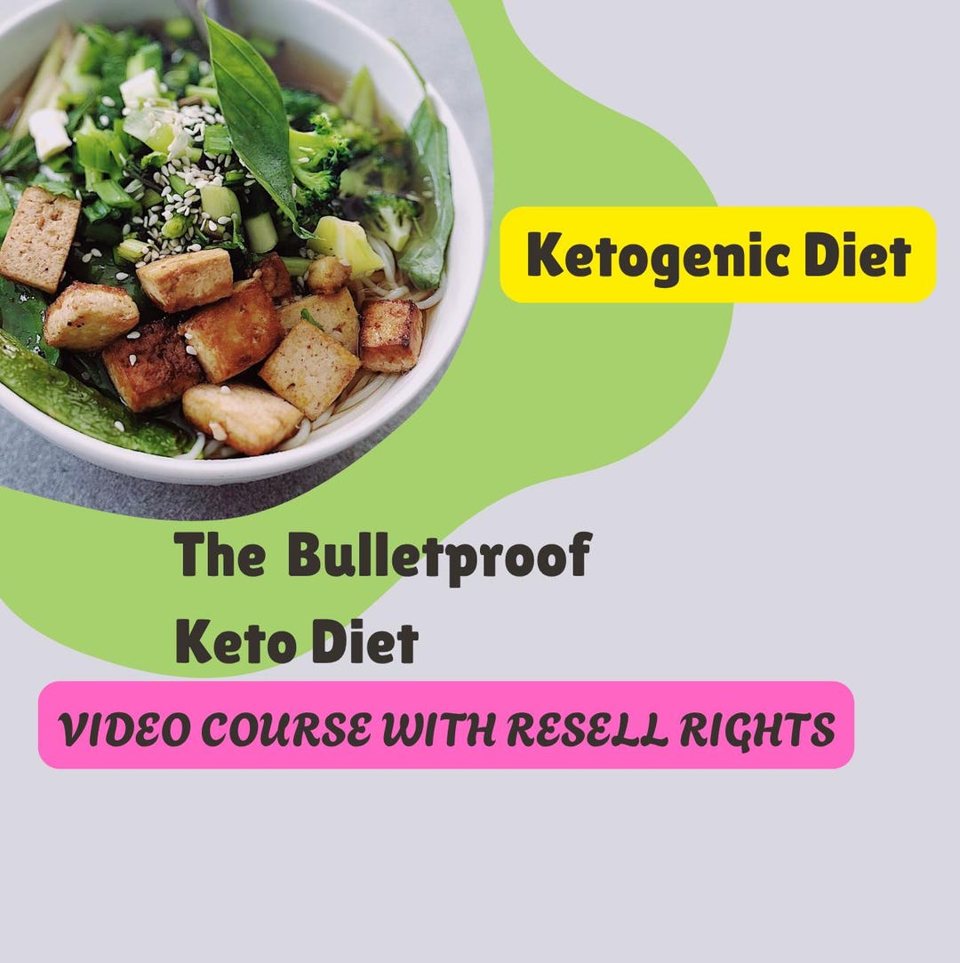 The Bulletproof Keto Diet - Video Course With Resell Rights - Etsy