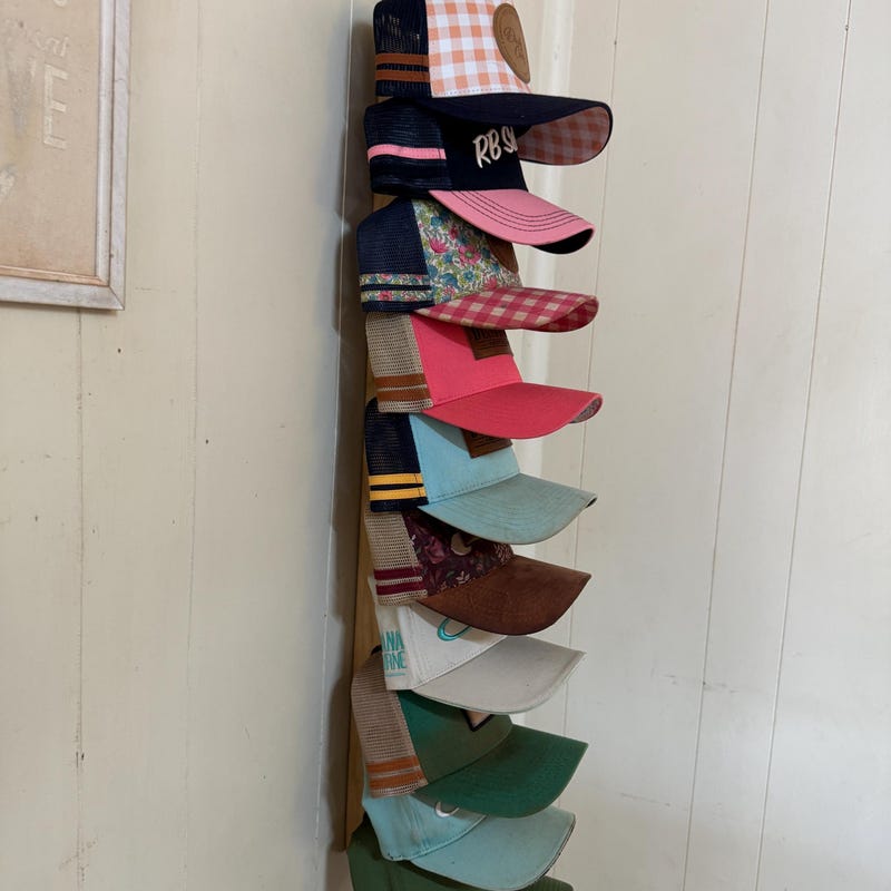 West Elm Wood and Brass Hat Stand - Etsy Australia