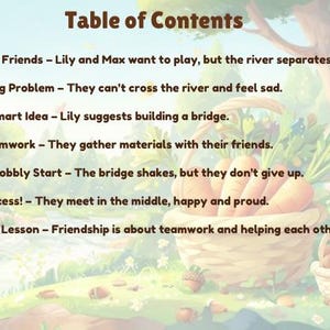 The Friendship Bridge – A Digital Busy Book for Kids | Interactive ...