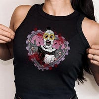 Ghoul's Best Friend Rib Racer Tank in Natural Size S, M, L,XL, 2XL ...