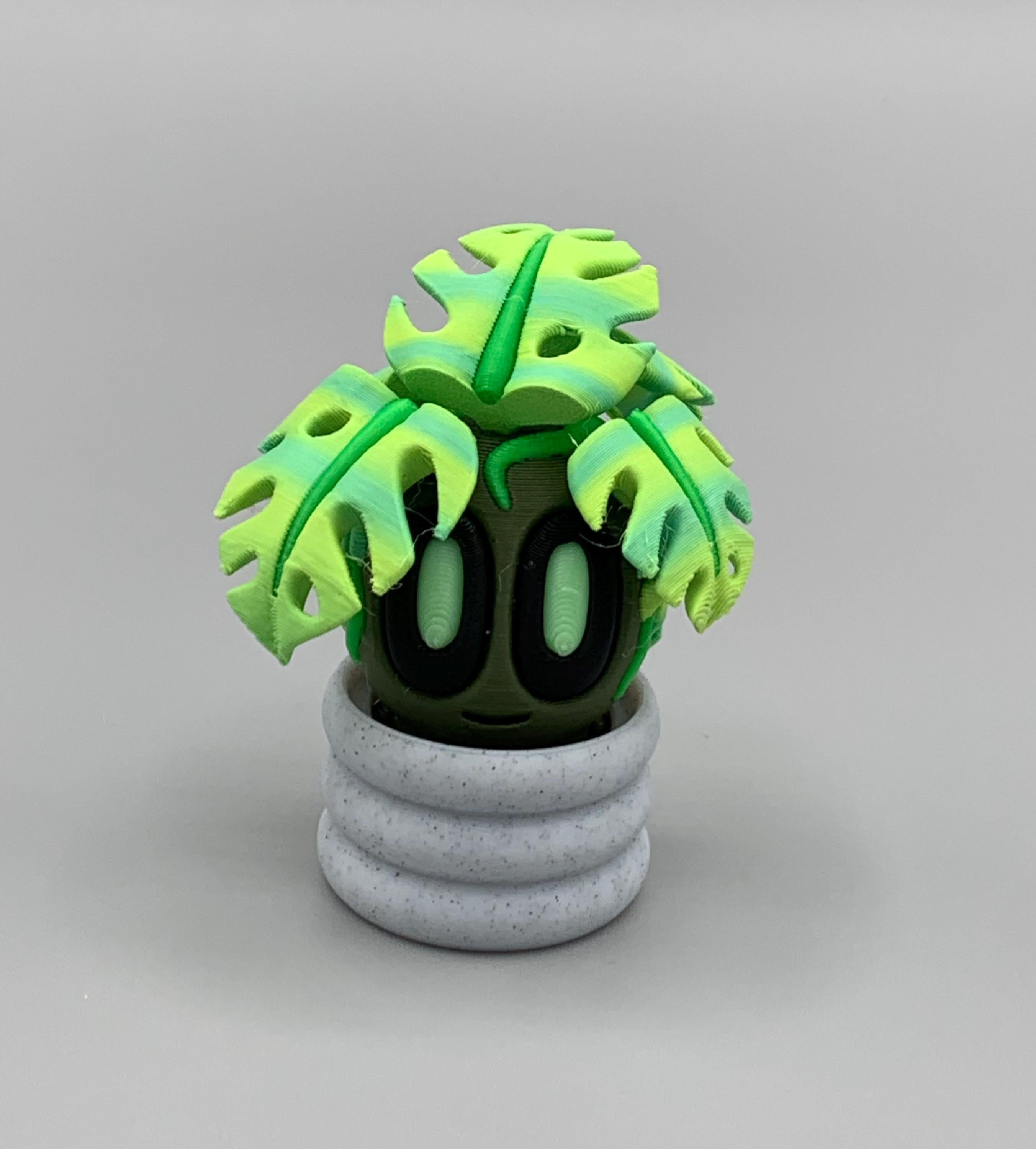 Blob Plants & Pots - Cute Multi Color Collectable - Glow in Dark Eyes ...