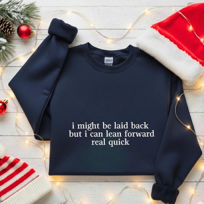 Laid Back but I Can Lean Forward Embroidery File, Funny Sarcastic Meme ...