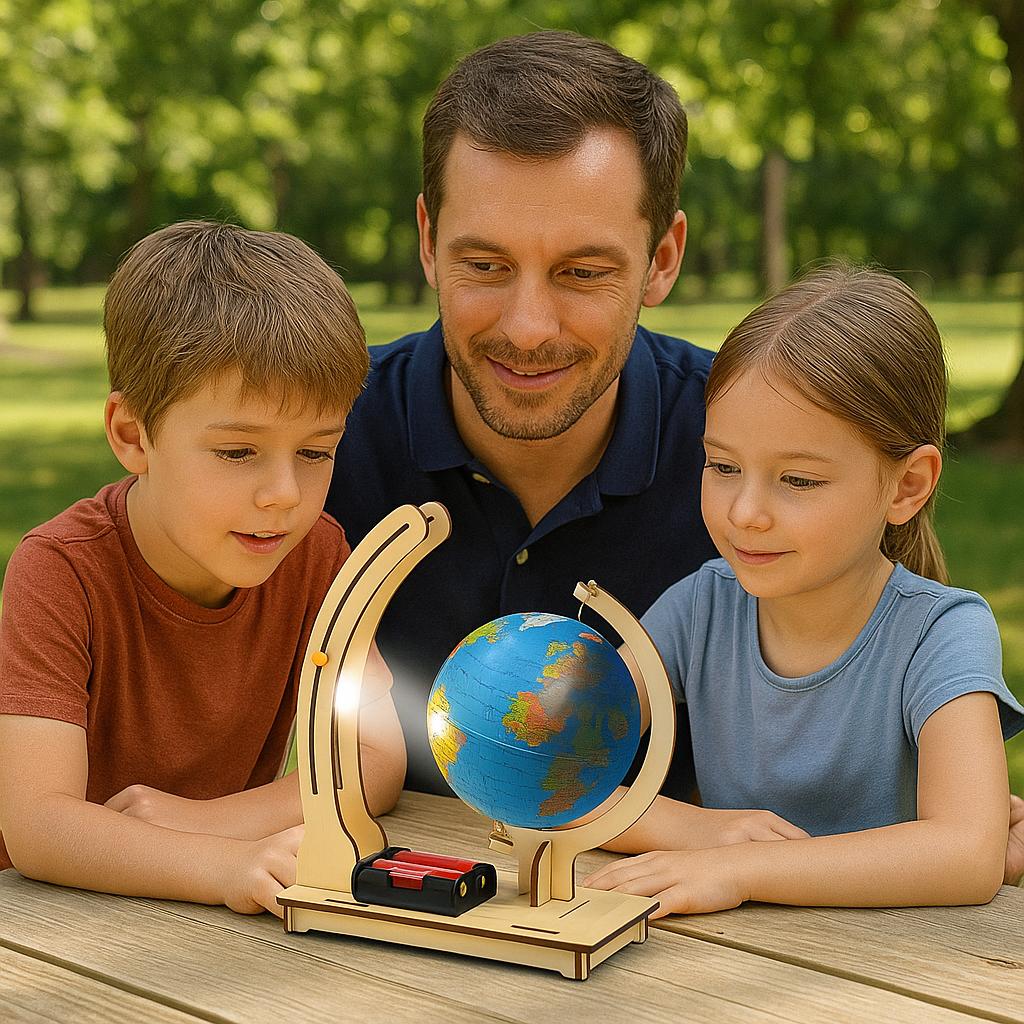 Earth Day and Night Model With LED – Educational DIY Kit for Kids - Etsy
