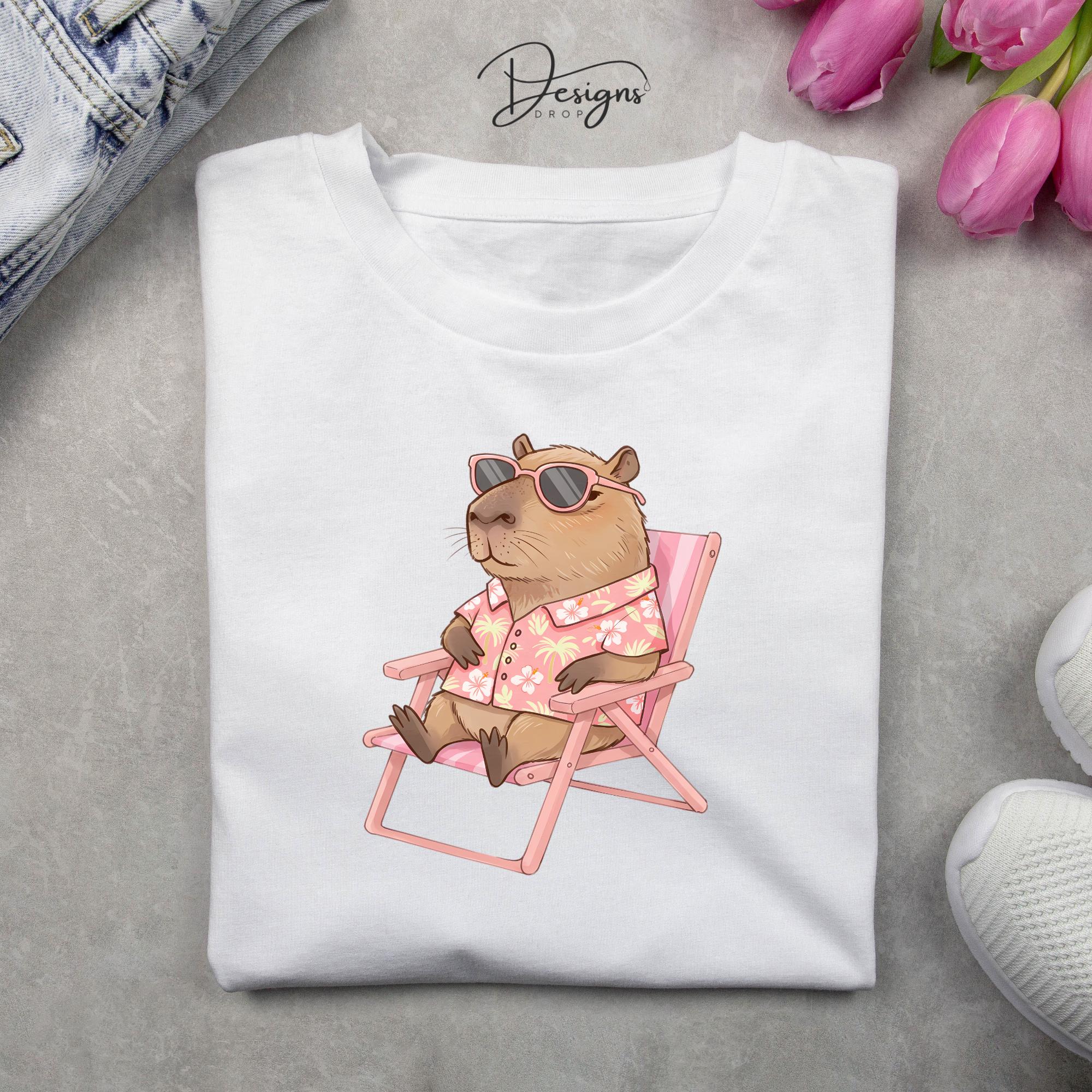 Capybara Clipart Png, Cute Capybara Png, Funny Capybara Clipart, Cappy ...