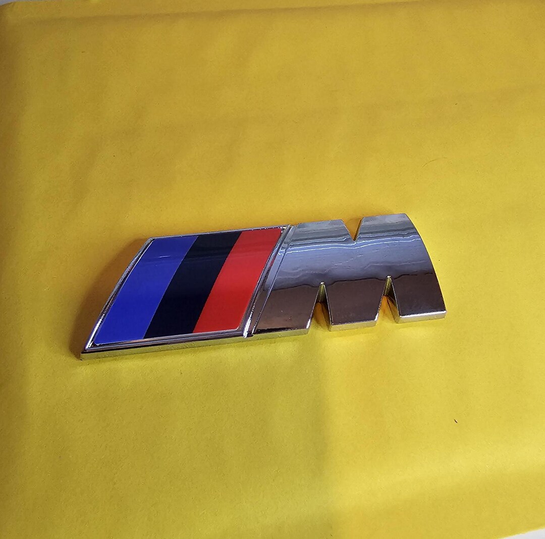 BMW M Sport "m" Badge Chrome or Gloss Black Available | UK Based ...