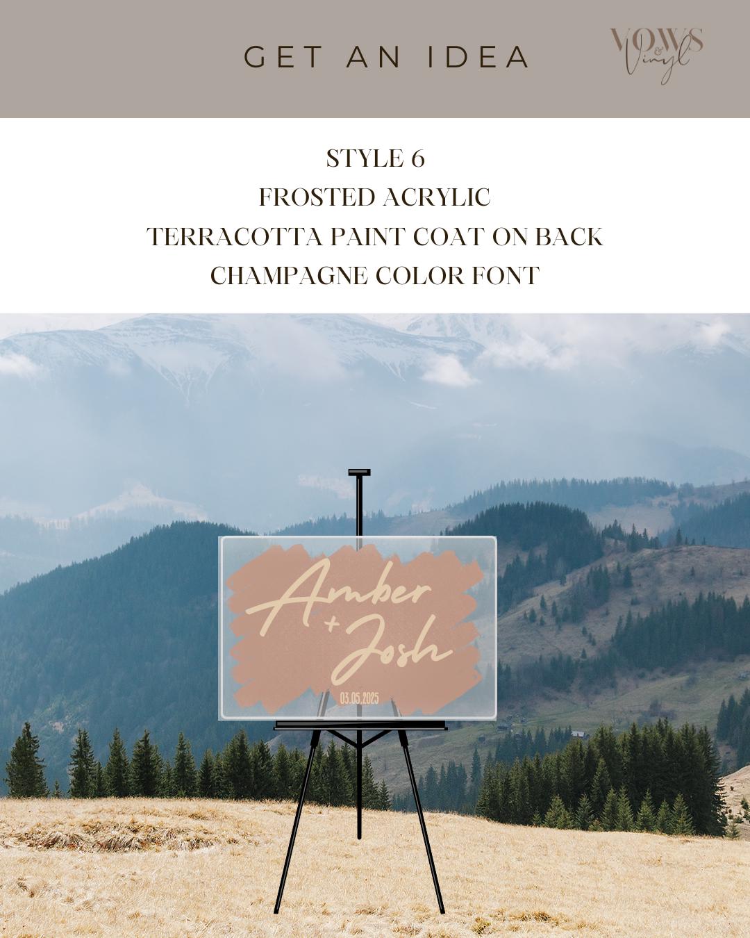 Custom Welcome Sign | Personalized Event Signage for Weddings, Baby ...