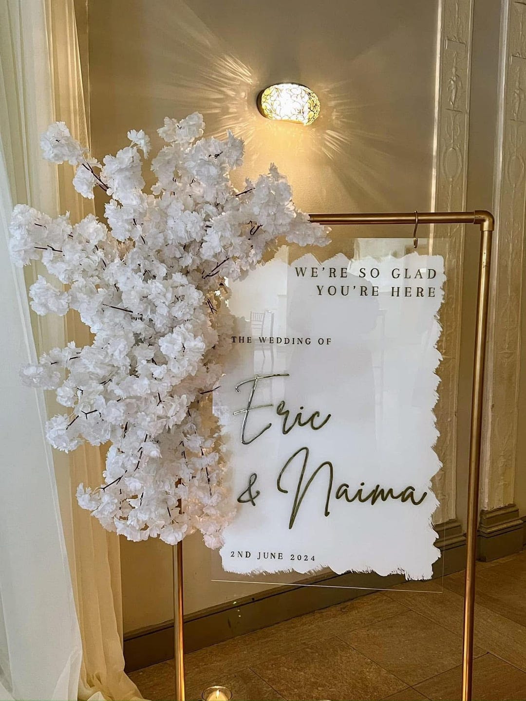 Custom Welcome Sign | Personalized Event Signage for Weddings, Baby ...