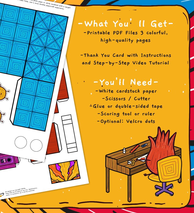 Printable Cassette Tape DJ Booth Paper Craft: DIY Dollhouse Activity ...