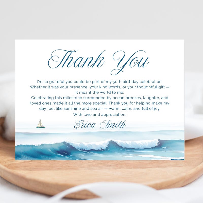 Nautical Thank You - Etsy