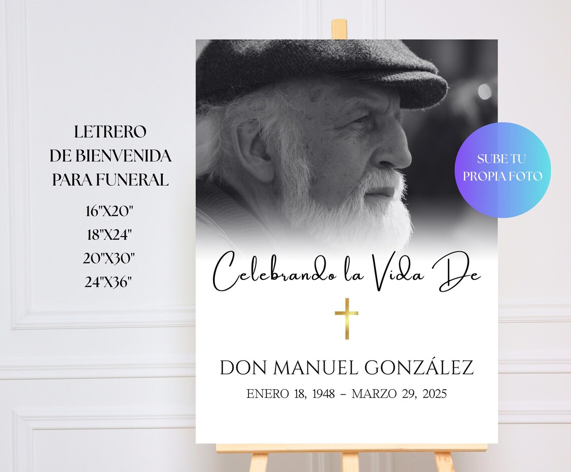 Spanish Funeral Bundle, Paquete Funerario, Catholic Memorial Package ...