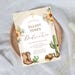 Cowboy Baptism Invitation, Editable Charro Bautizo Template, Rodeo ...
