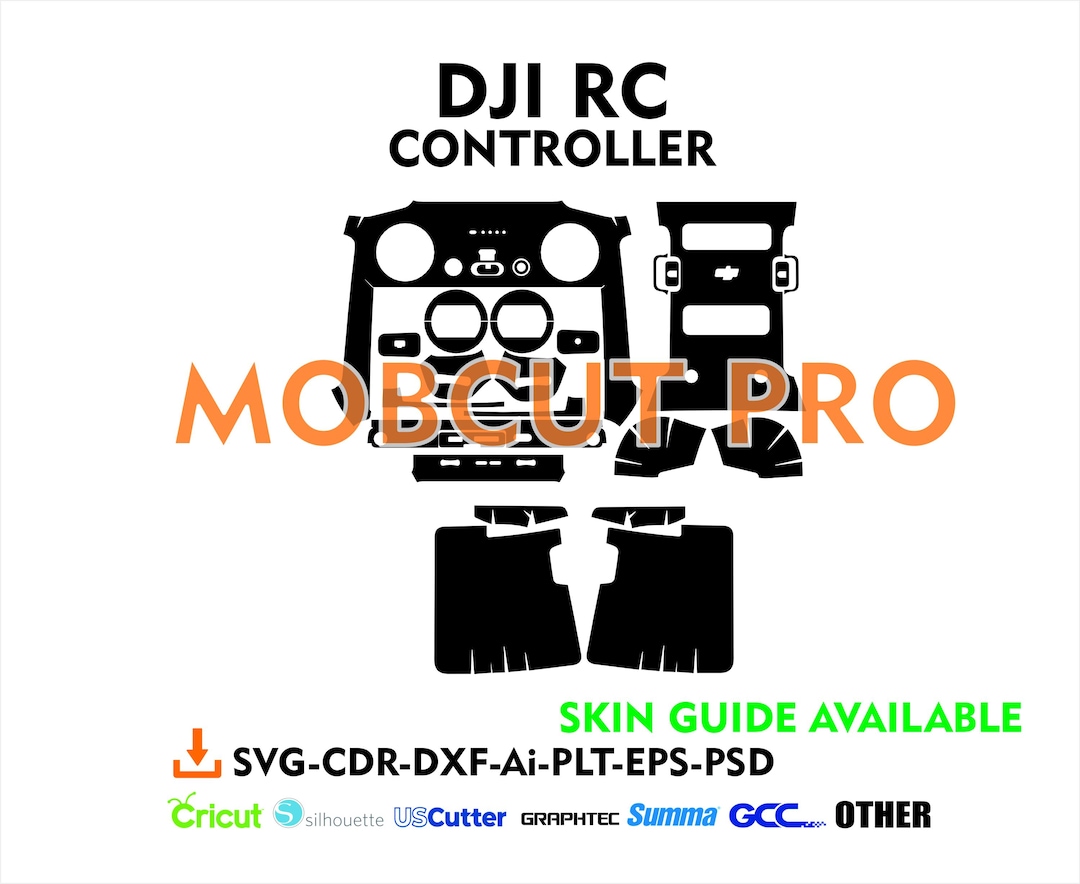 Dji RC Controller Skin Vector Skin Cut File Template Full Wrap - Etsy