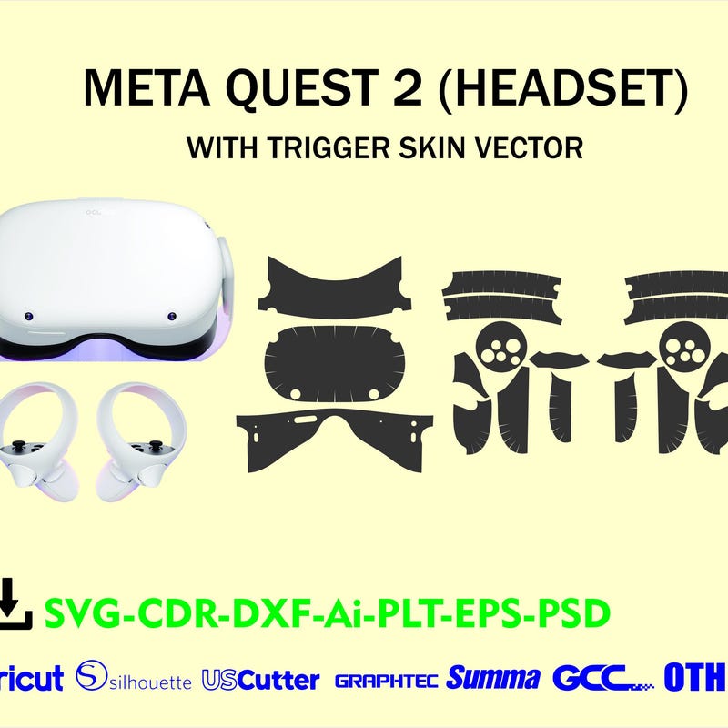 Quest 2 Template - Etsy