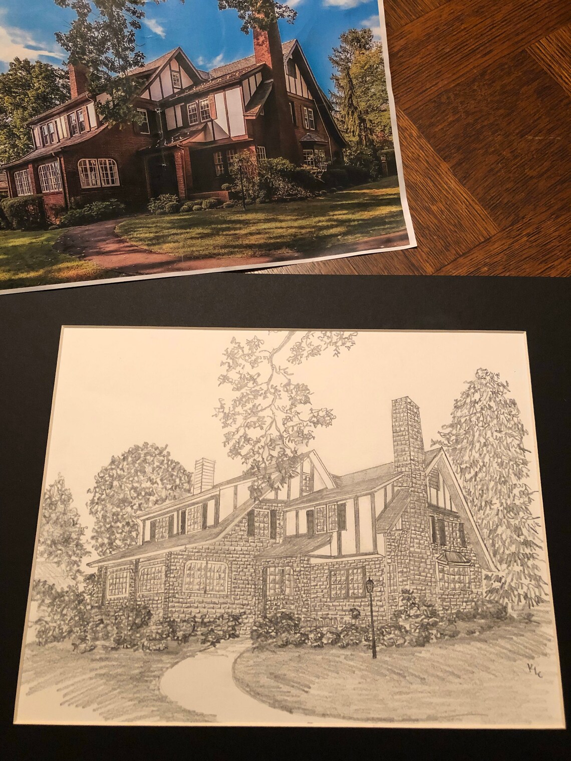 Hand Drawn Rendering of Your House | Etsy